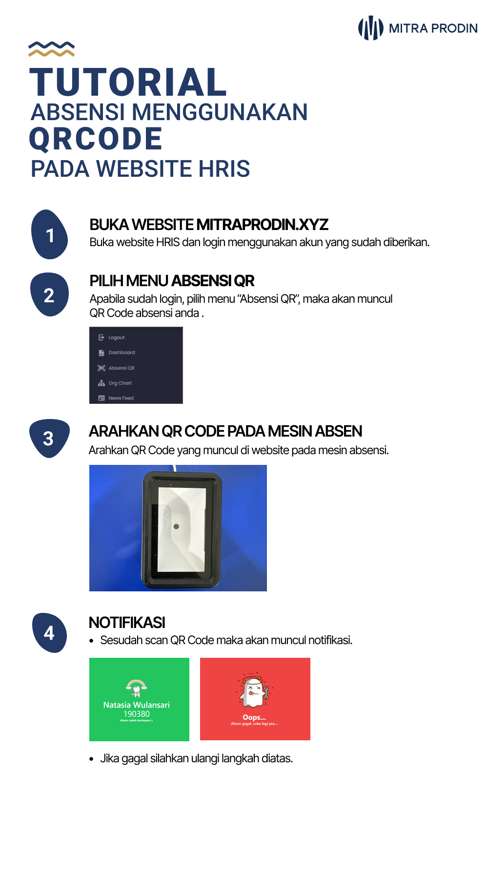 Absensi dengan QR Code – Digital Bulletin Absensi dengan QR Code – Digital Bulletin